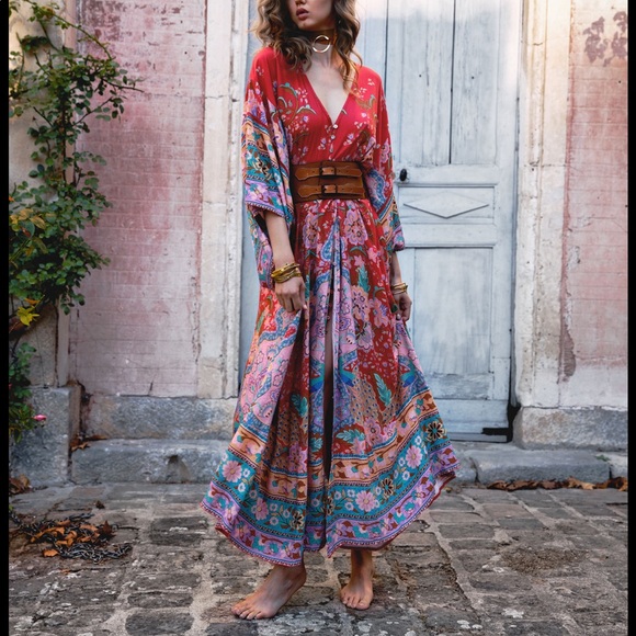 Spell | Dresses | Spell And The Gypsy Collective Lotus Gown Maxi Dress ...